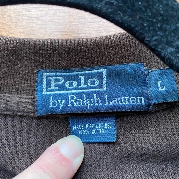 Polo Ralph Lauren | Shirts | Polo By Ralph Lauren Chocolate Brown Long ...
